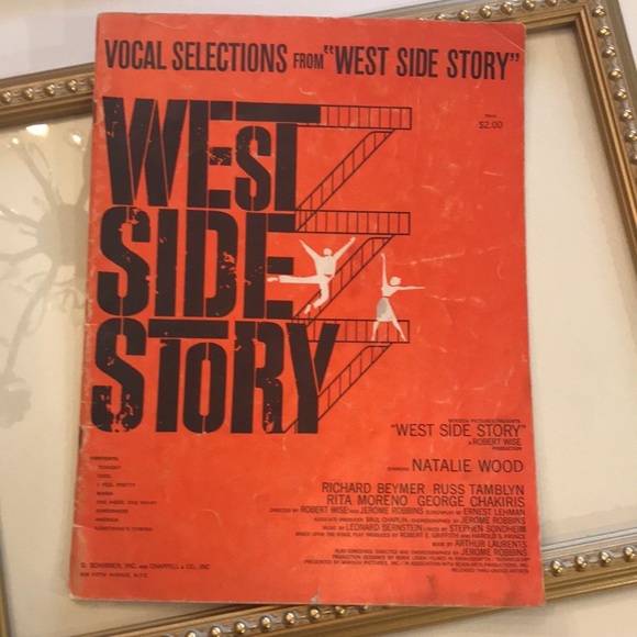 Other | West Side Story Song Book Vocal Selections 8 Songs Natalie Wood ...